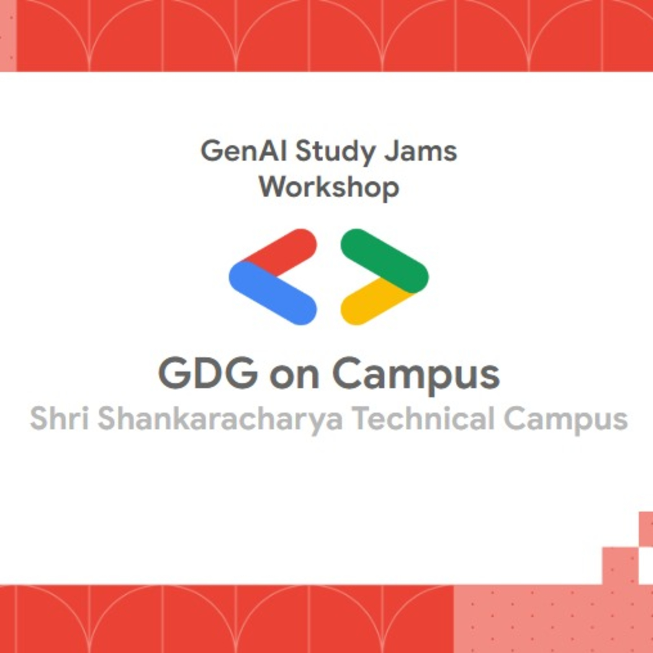 See BUILD WITH AI at Google Developer Groups GDG on Campus Shri Shankaracharya Technical Campus ...